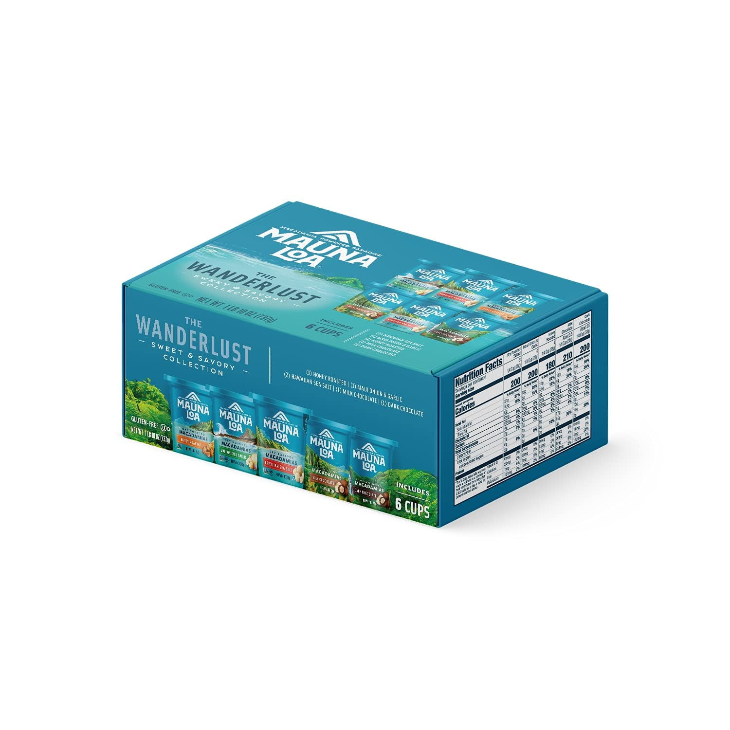 Mauna Loa Hawaiian Chocolate Covered Macadamia Nuts, 6ct, Wanderlust ...