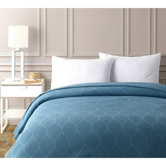 Maura Lightweight Blankets 100% Premium Cotton Decorative Thermal ...