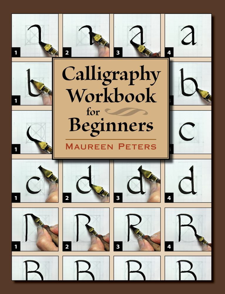 Maureen Peters: Calligraphy Workbook for Beginners, Book 1 (Paperback ...