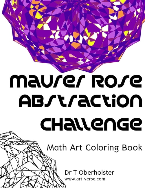 Data & Math Art Maurer Rose Abstraction Challenge: Math Art Coloring ...