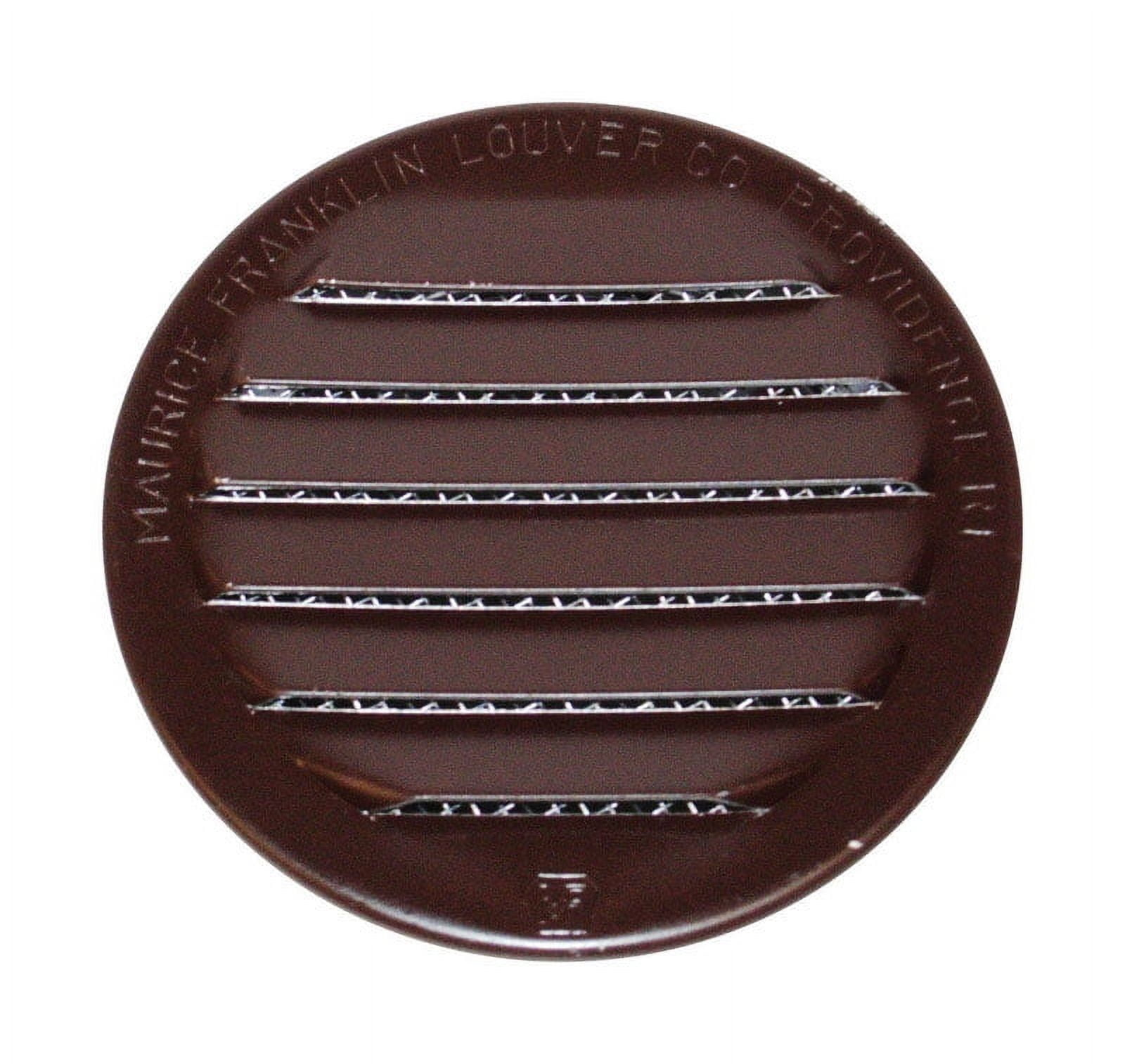 LOUVER W/SCRN ALU RND BRWN 6IN - Walmart.com