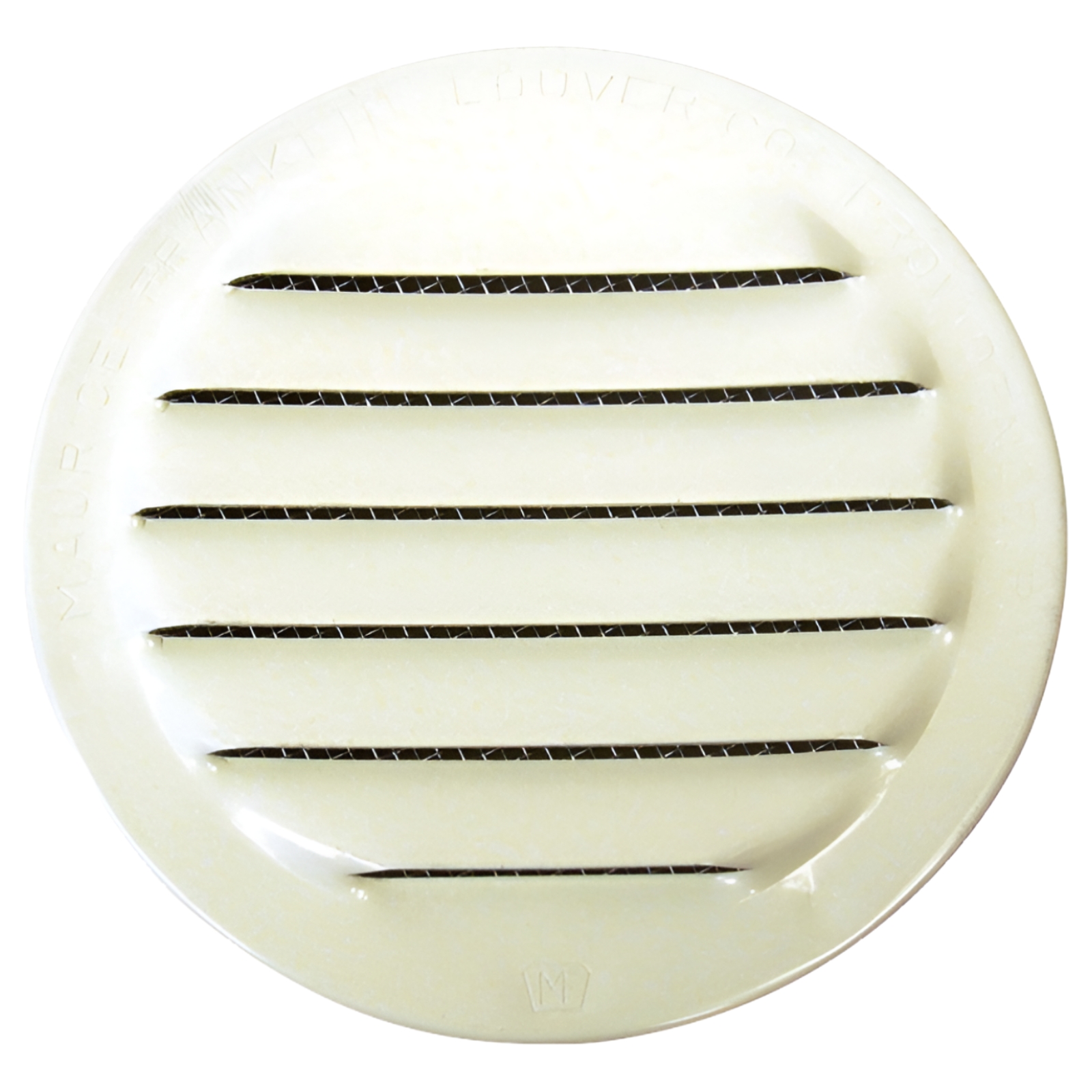 Maurice Franklin Louver 2 in. W X 2 in. L Gloss White Aluminum Mini ...