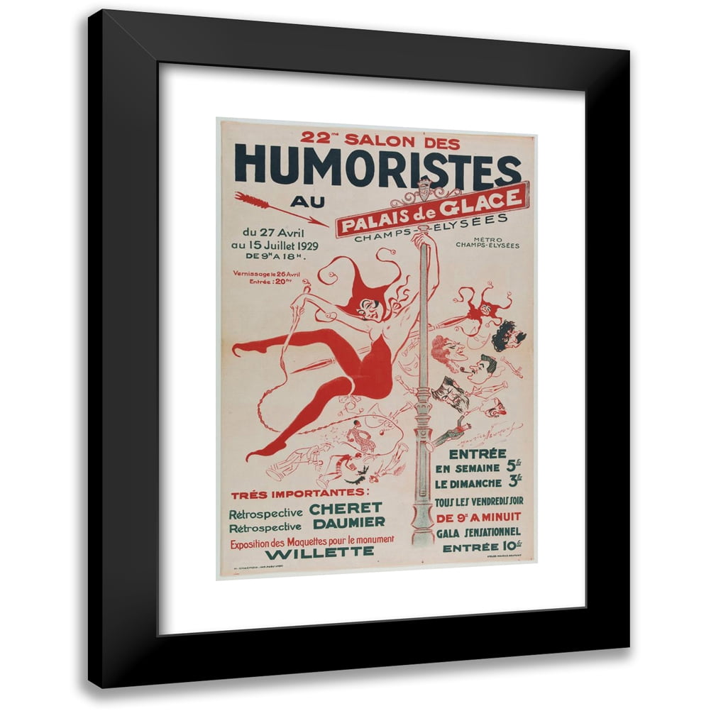 Maurice Louis Henri Neumont 17x24 Black Modern Framed Museum Art Print ...