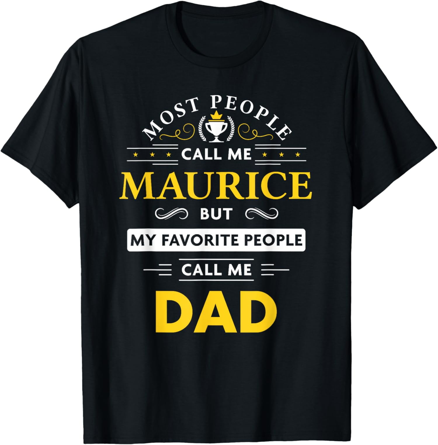 Maurice Name My Favorite People Call Me Dad Design for Father's Day ...