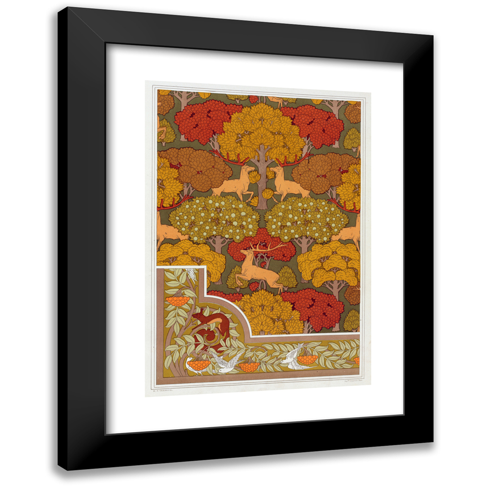 Maurice Pillard Verneuil 11x14 Black Modern Framed Museum Art Print ...