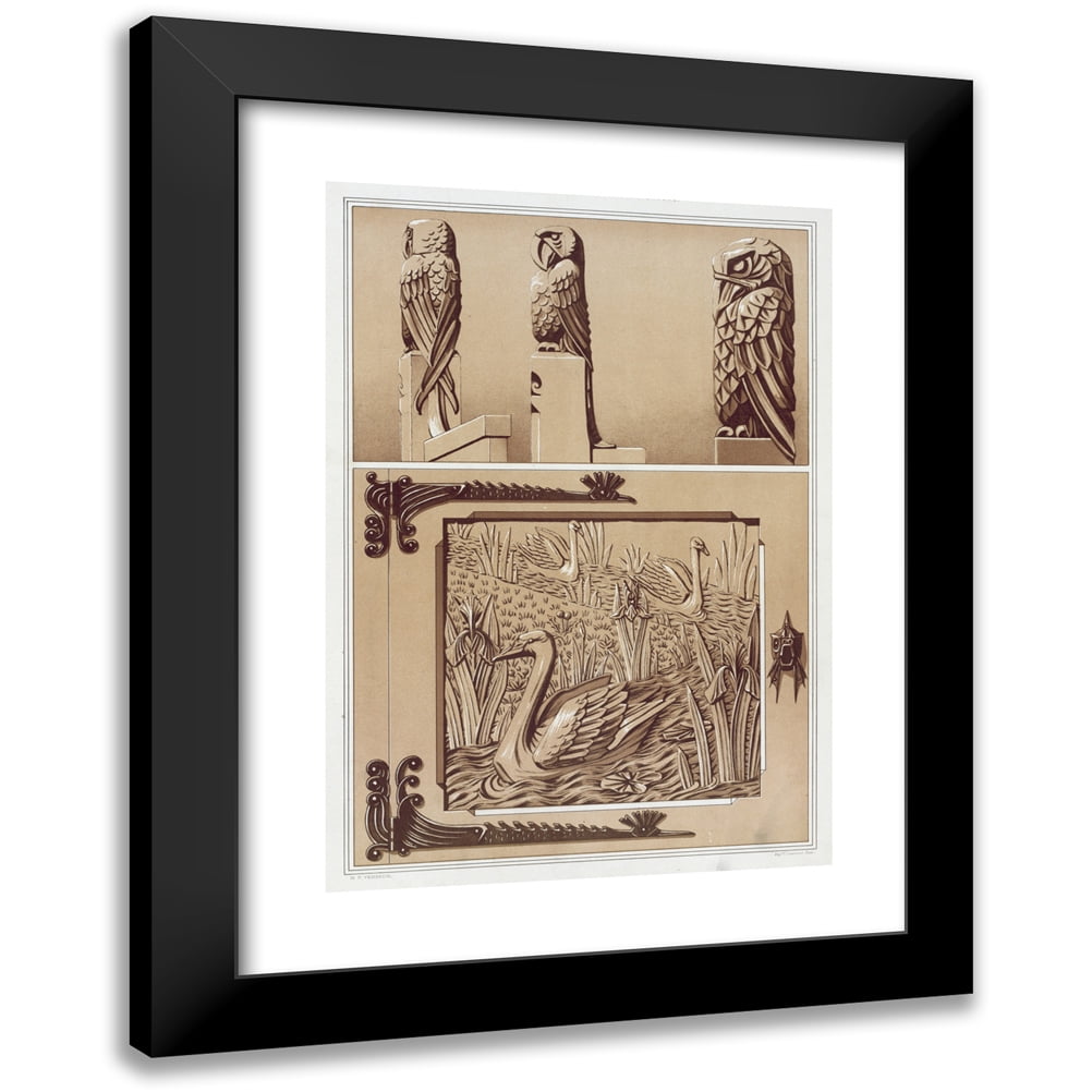 Maurice Pillard Verneuil 11x14 Black Modern Framed Museum Art Print ...
