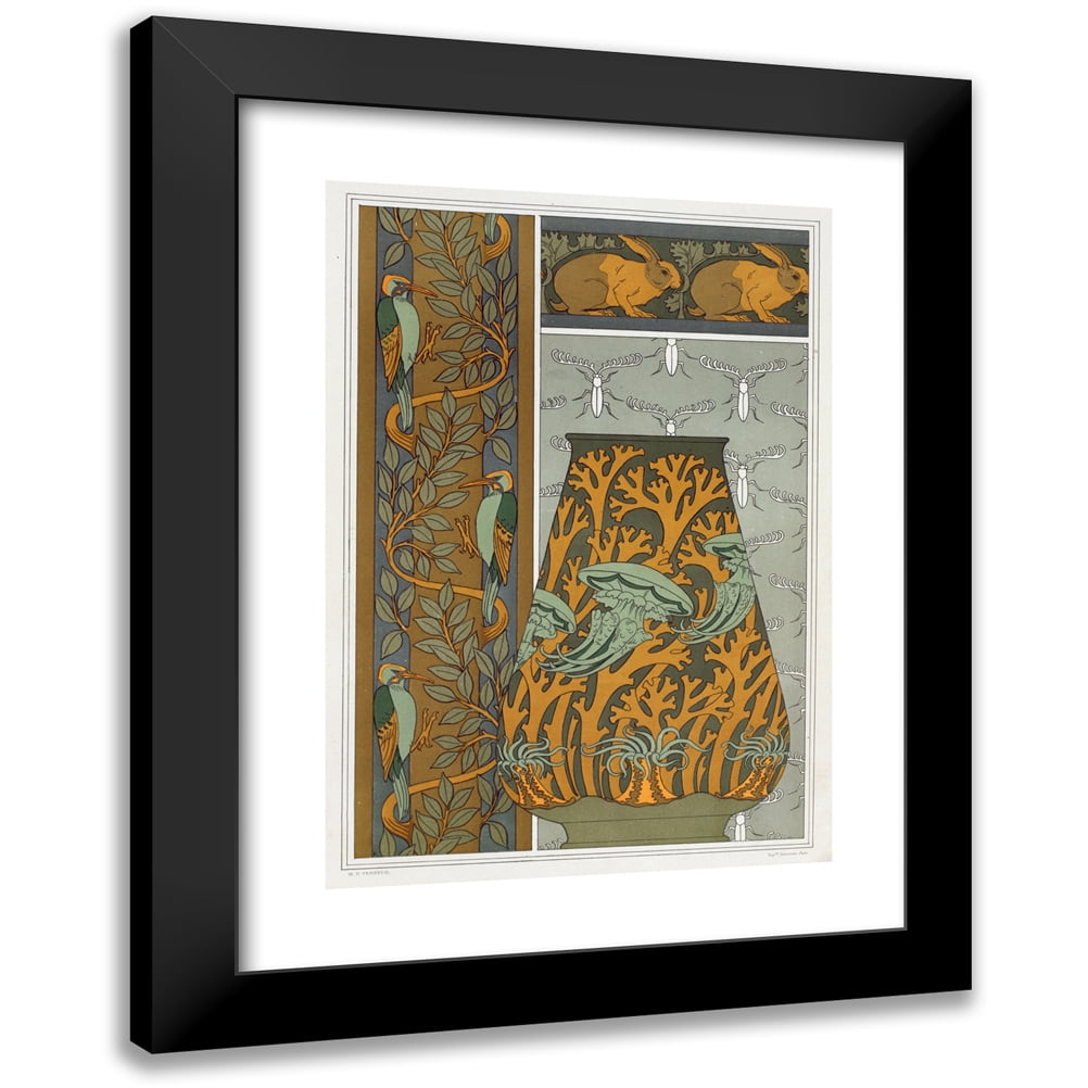 Maurice Pillard Verneuil 11x14 Black Modern Framed Museum Art Print ...