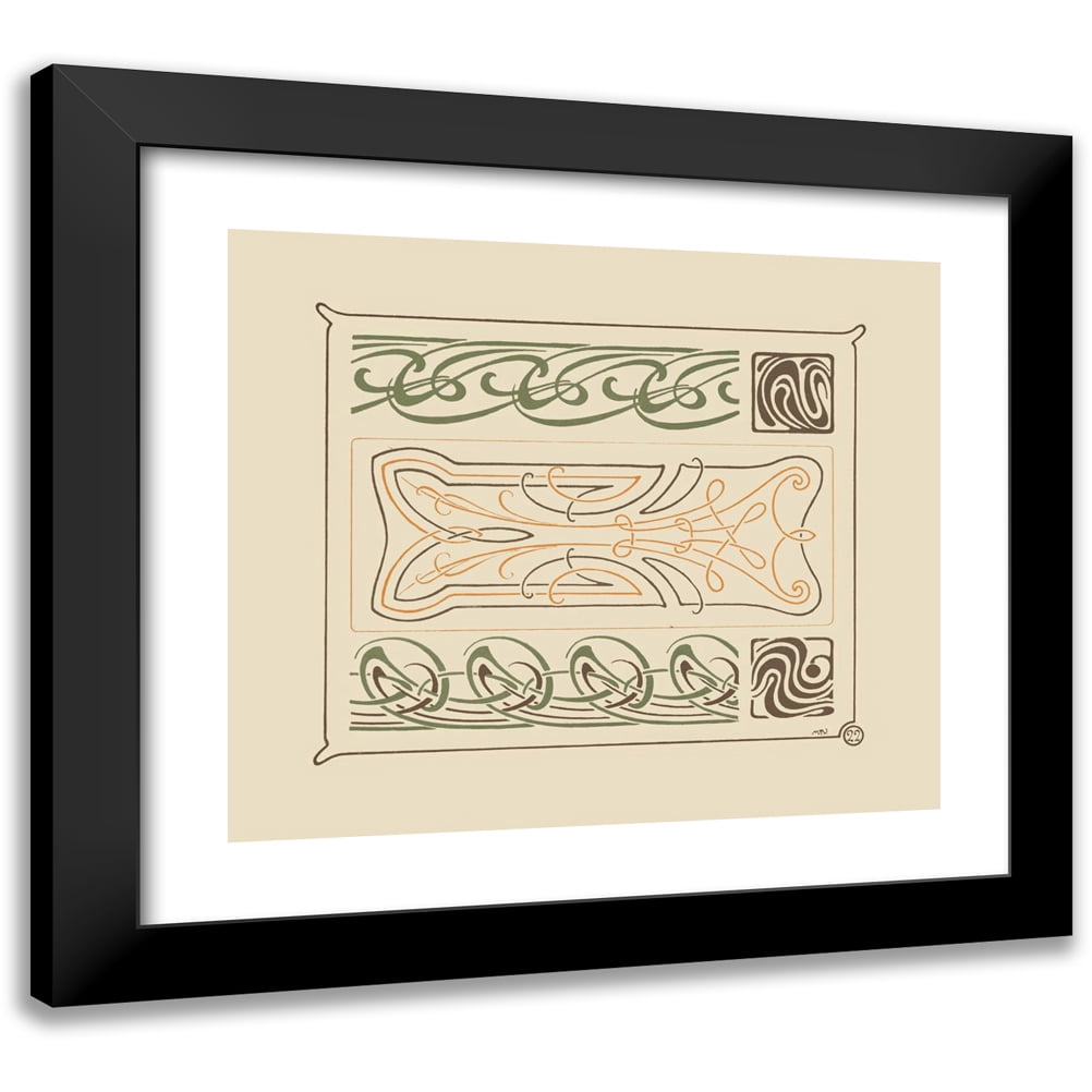 Maurice Pillard Verneuil 14x12 Black Modern Framed Museum Art Print ...