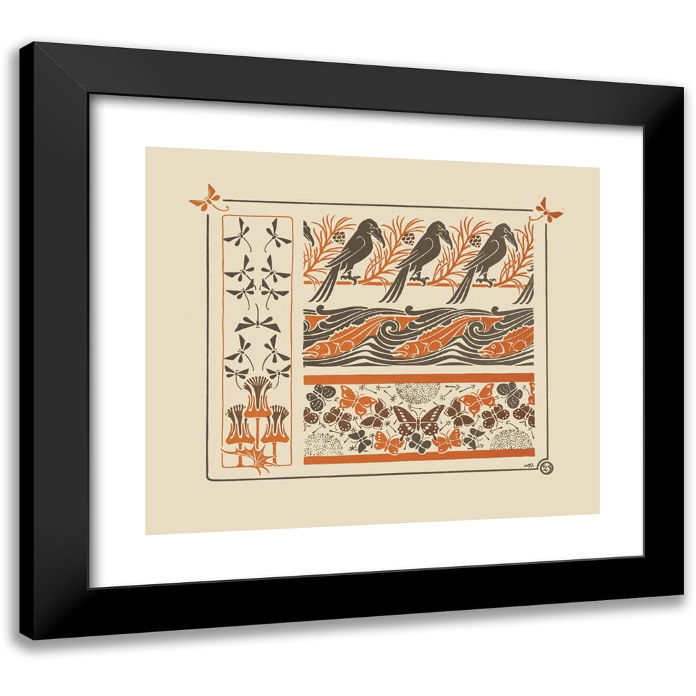 Maurice Pillard Verneuil 23x20 Black Modern Framed Museum Art Print ...