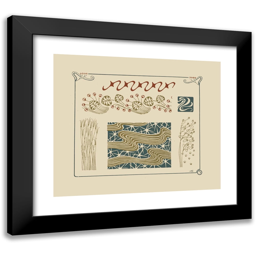 Maurice Pillard Verneuil 23x20 Black Modern Framed Museum Art Print ...