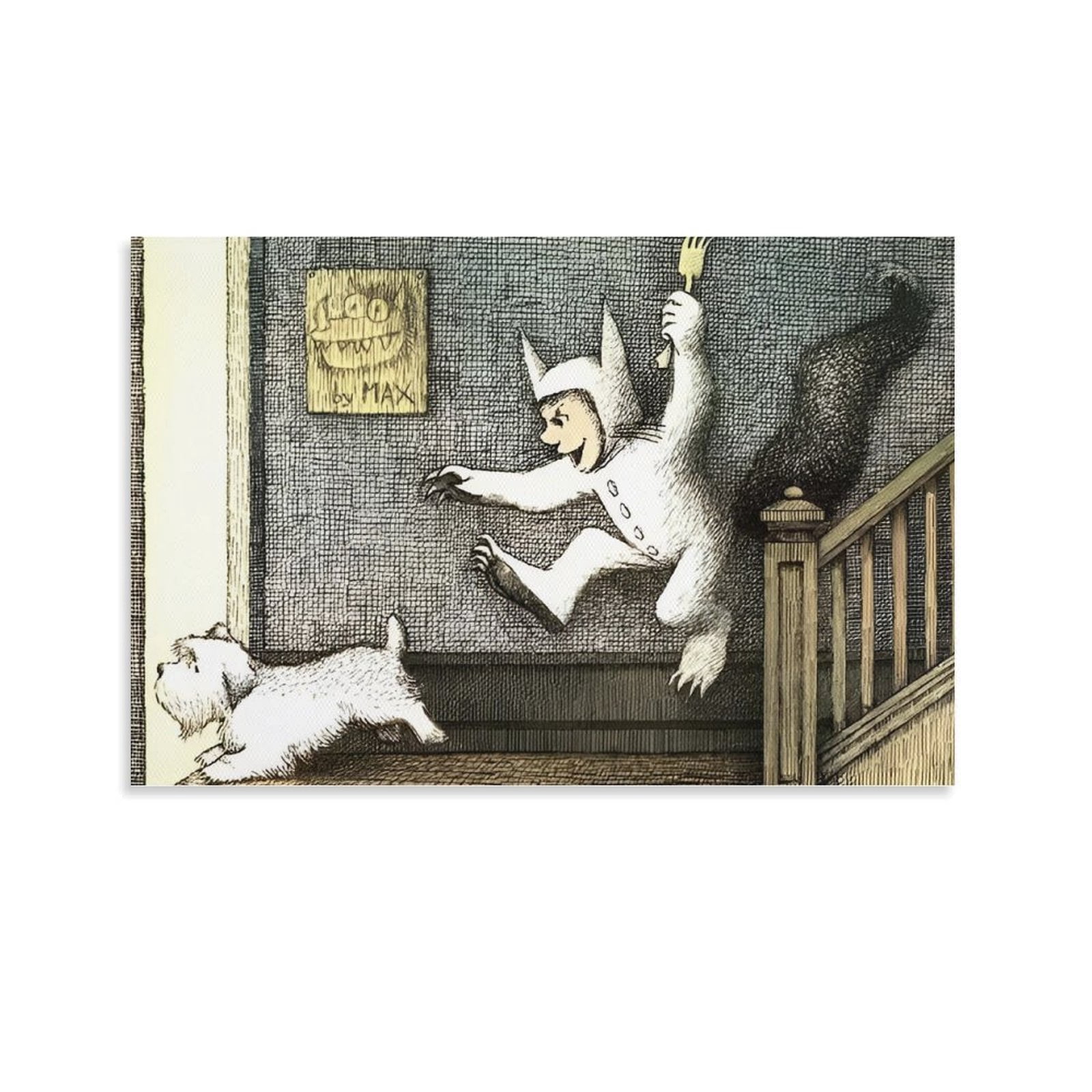 Maurice Sendak Print Painting (10) Canvas Art Poster and Wall Art ...