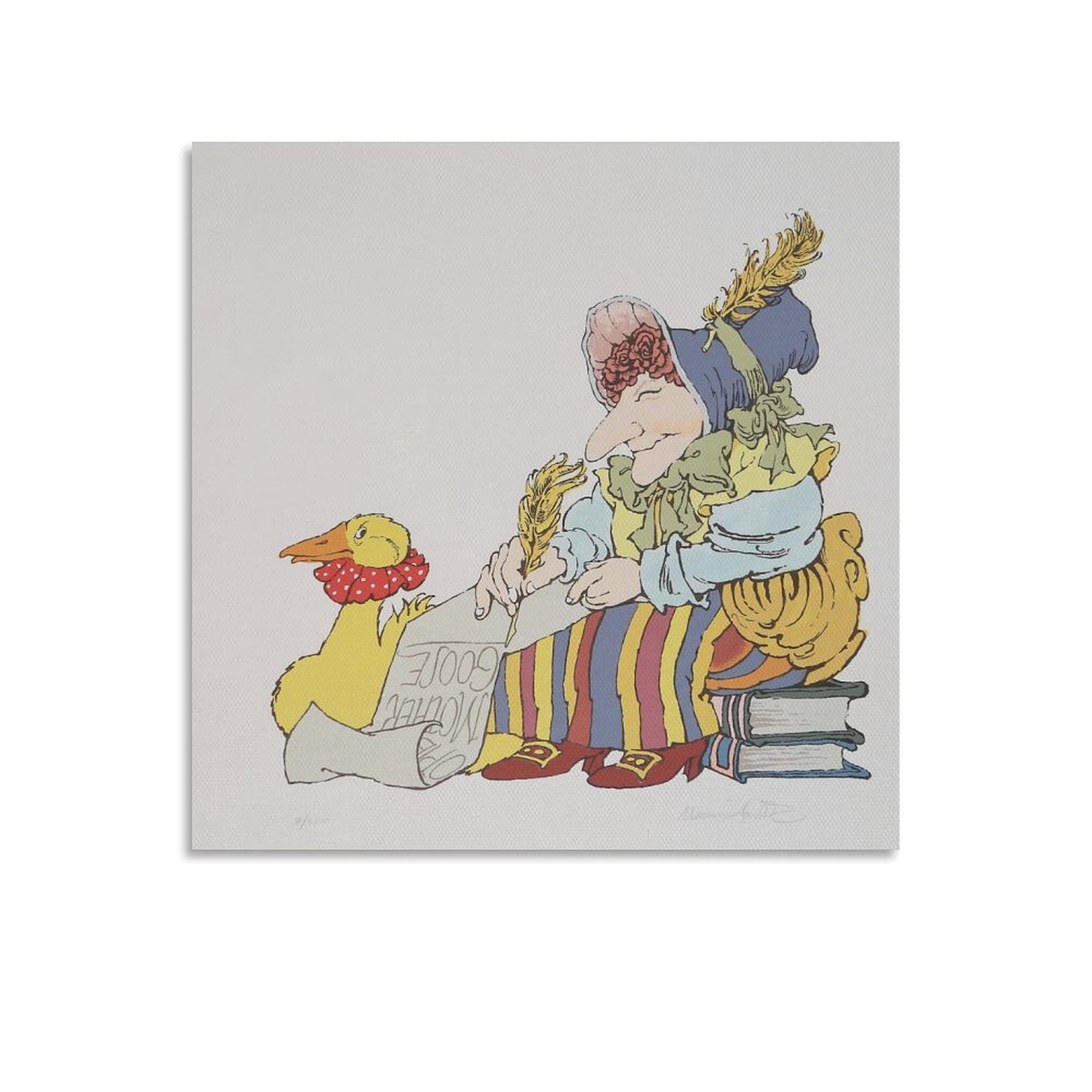 Maurice Sendak Print Painting (23) Print Photo Art Painting Canvas ...