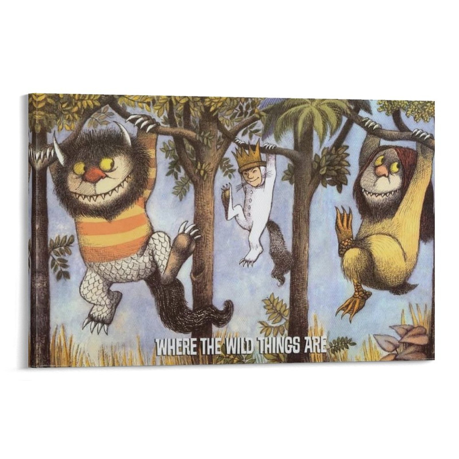 Maurice Sendak Print Painting (31) Room Aesthetic Poster Print Art Wall ...