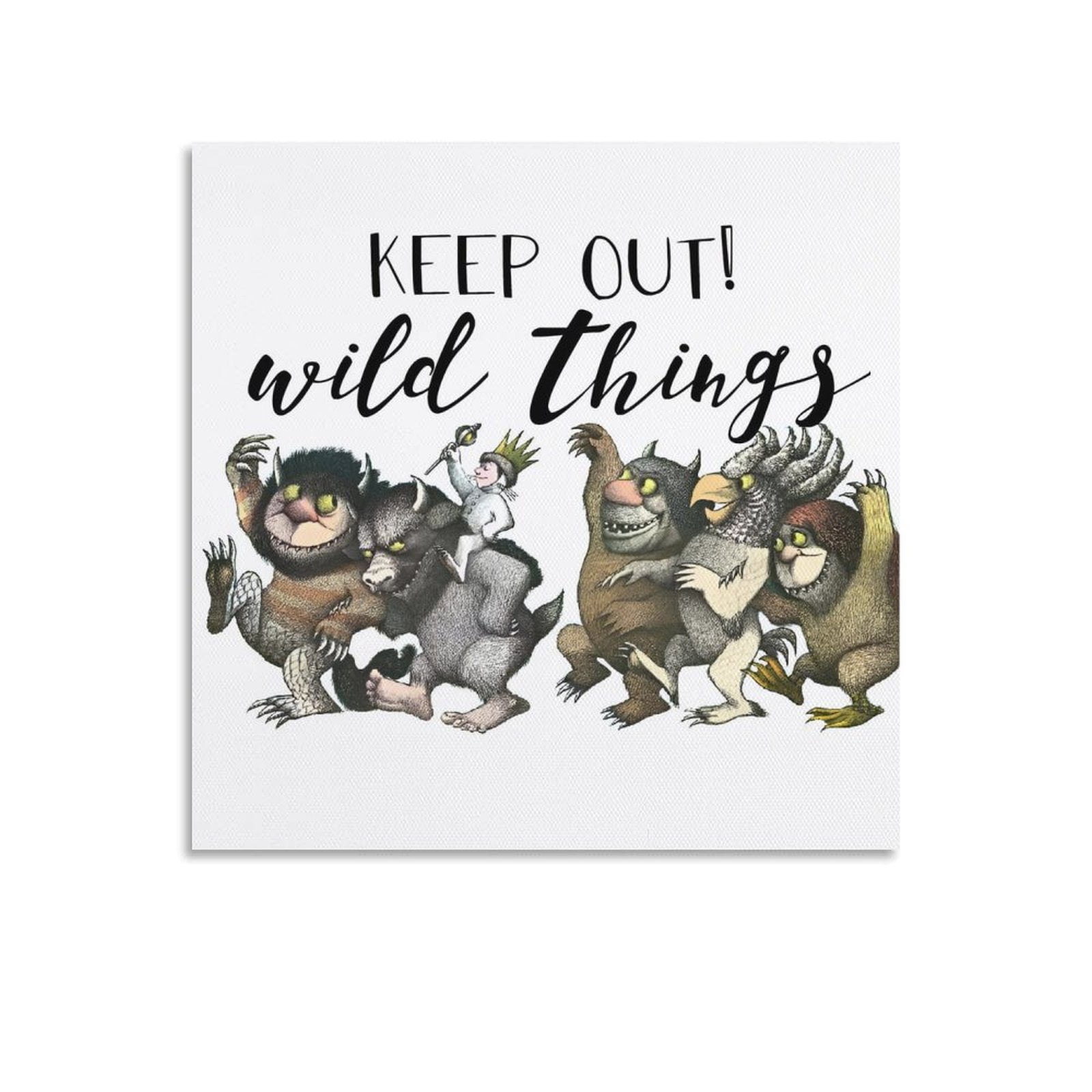 Maurice Sendak Print Painting (8) Poster Cool Artworks Painting Wall ...