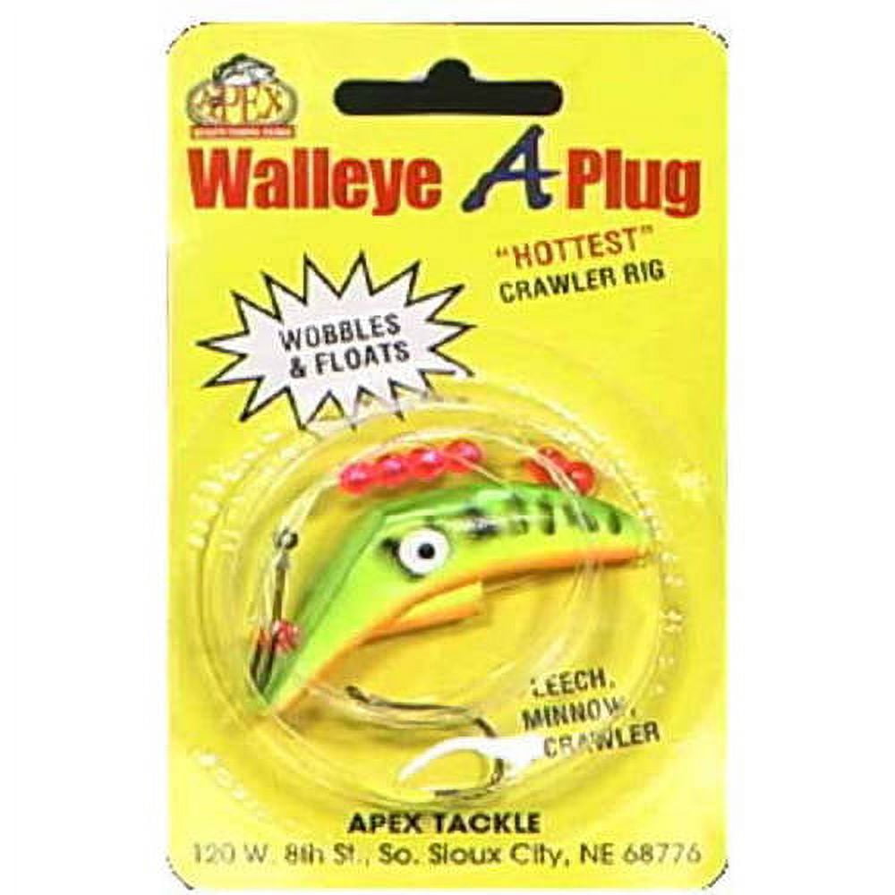 Maurice Sporting Gds Walleye A Plug Sz Lg Fire Tiger - Walmart.com