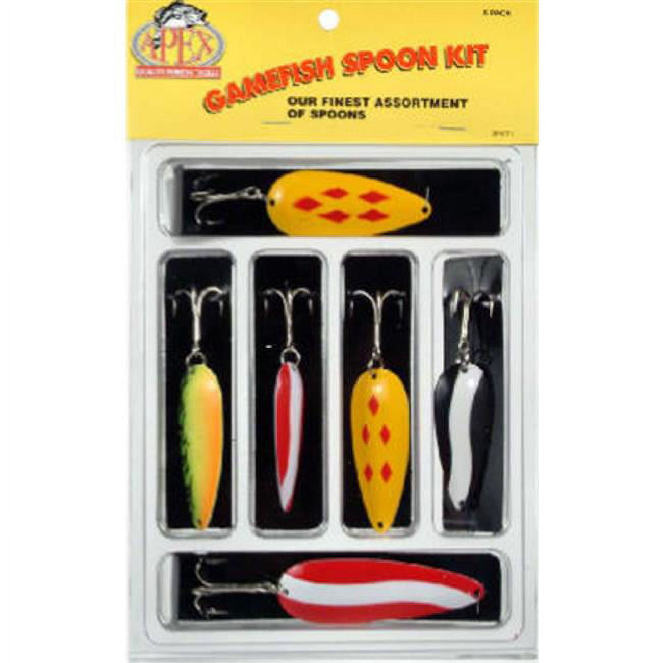 Maurice Sporting Goods #SP-KIT1 Bass/Pike Spoon Kit - Walmart.com