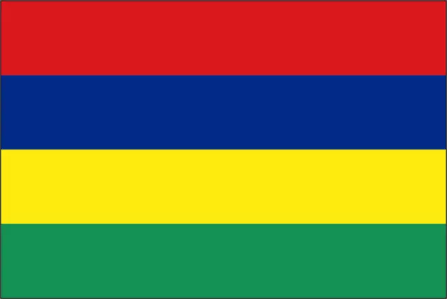 Mauritius Flag Sticker Phone Decal Water Bottle Stickers Car Decals ...