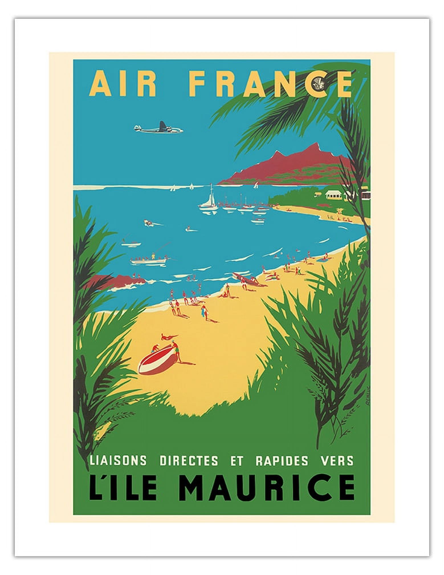 Mauritius (L’ile Maurice) - Mascarene Islands - France - Vintage ...