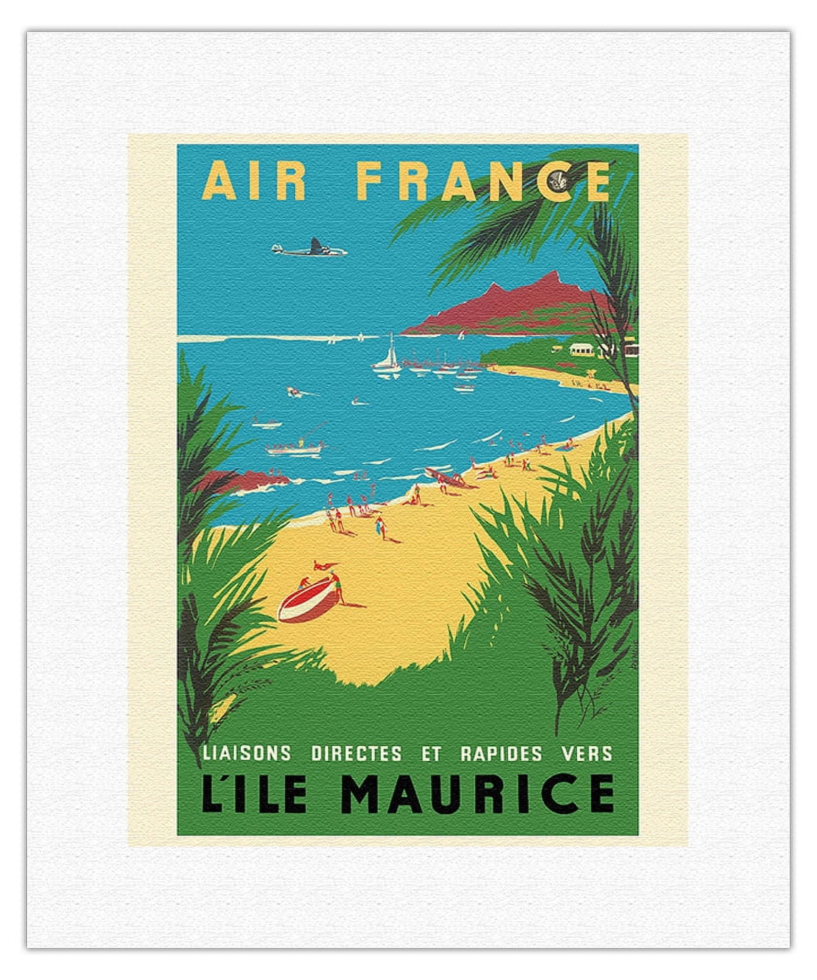 Mauritius (L’ile Maurice) - Mascarene Islands - France - Vintage ...