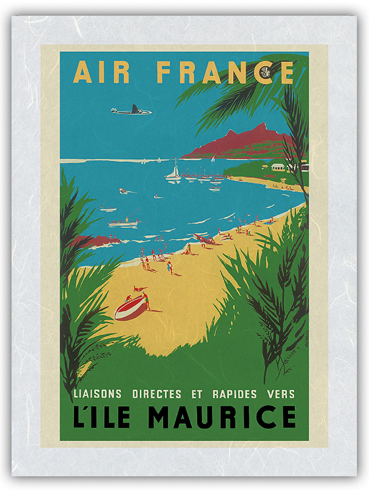 Mauritius (L’ile Maurice) - Mascarene Islands - France - Vintage ...