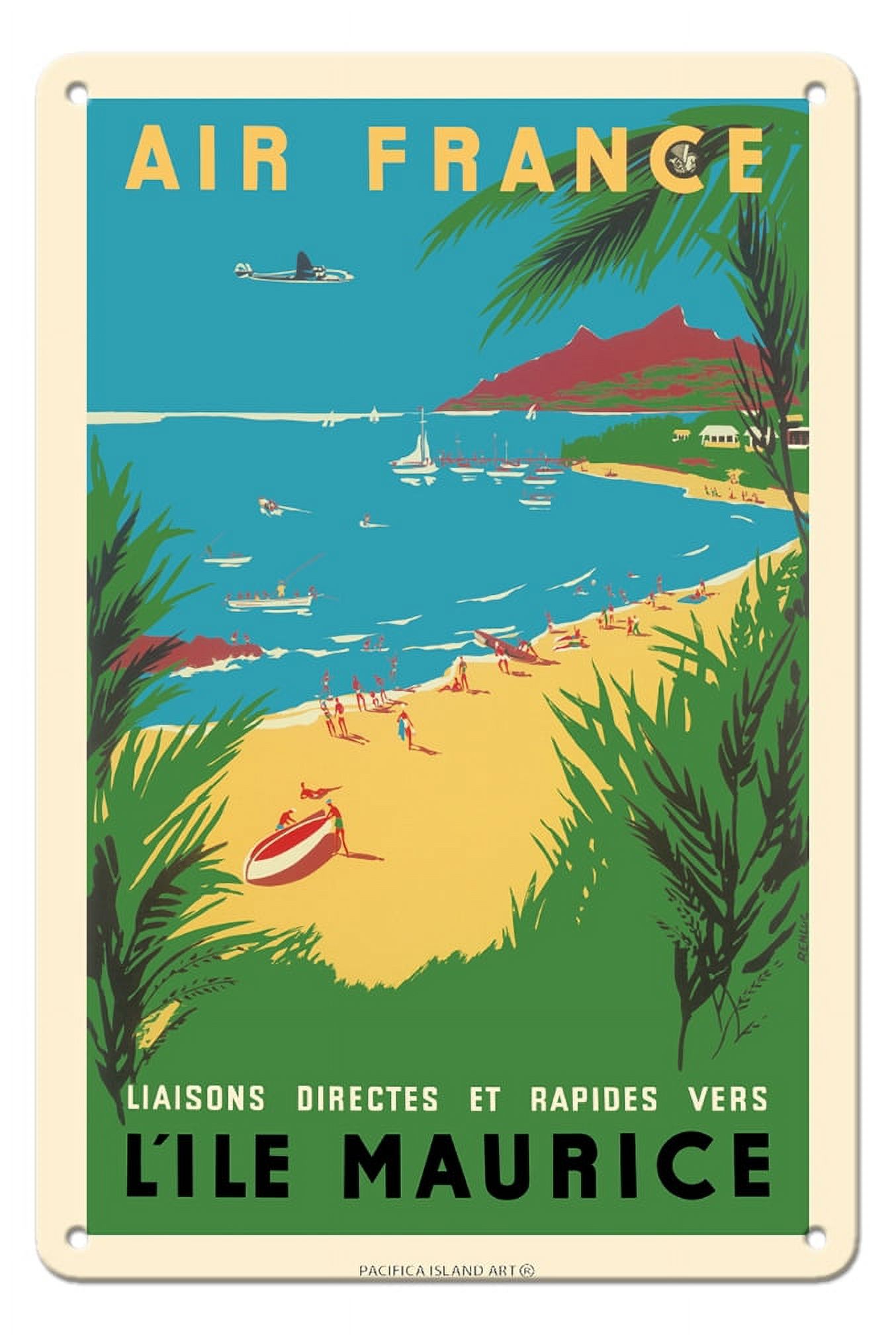Mauritius (L’ile Maurice) - Mascarene Islands - France - Vintage ...