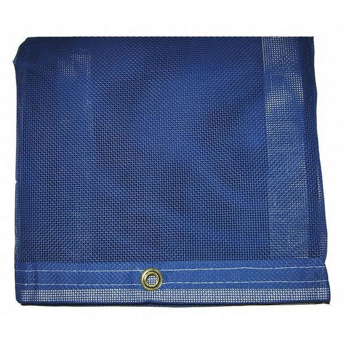 Mauritzon Outdoor Mesh Tarp, Tear & UV Resistant, Blue, 10 x 12 ft Cut ...