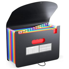 Double-sided File Folder- High-Transparency, Large Capacity, Inner ...