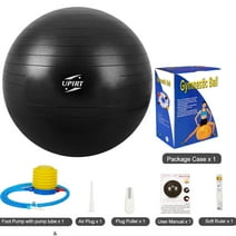 Keep Exercise Ball with Inflator Pump - Balance Yoga Balls for Working ...