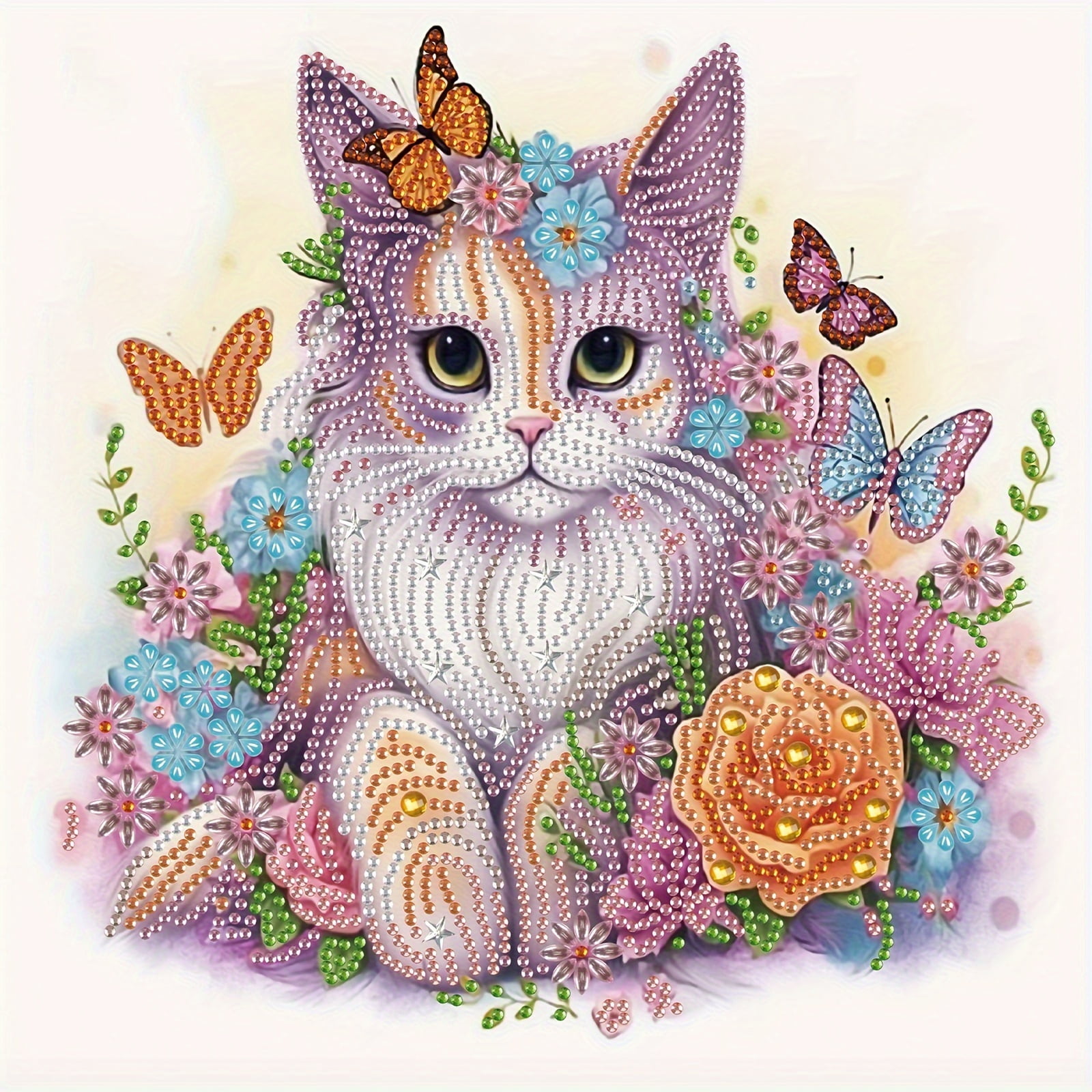Mauve Fox Diamond Art Painting Kit - Walmart.com