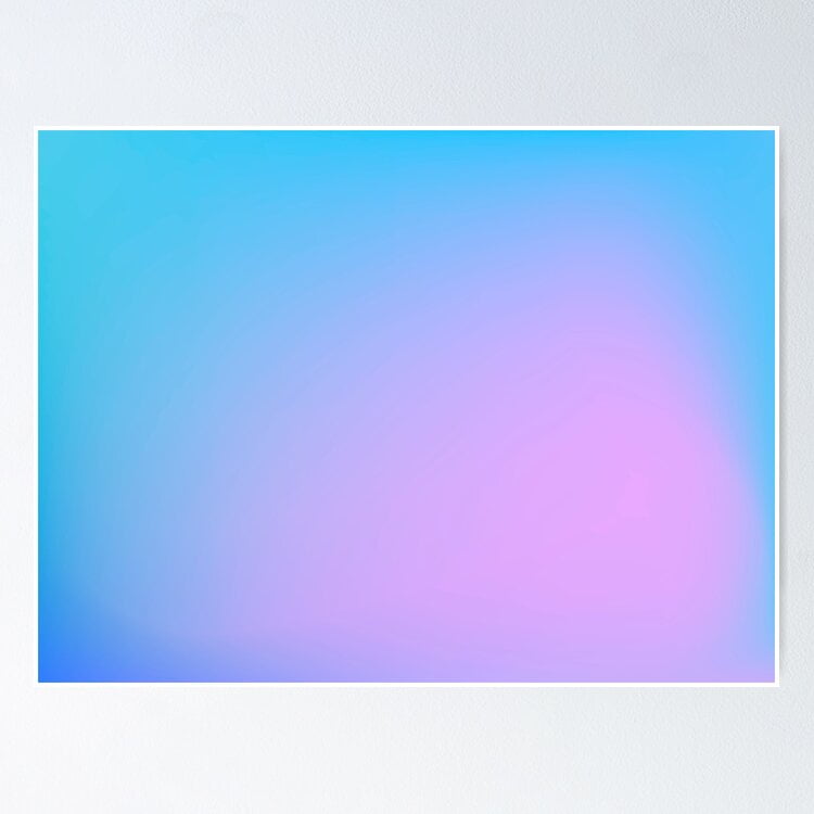 Mauve | Mesh Color Gradient Poster- Unframed Poster | Wall Art ...