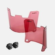 SHOC Zero G Plus Youth Football Helmet Visor - Clear, Tinted Style with Sun Protection and Clips ...