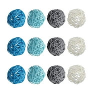 Rattan Balls Decorative Orbs Vase Fillers, Wicker Balls for Decorating ...