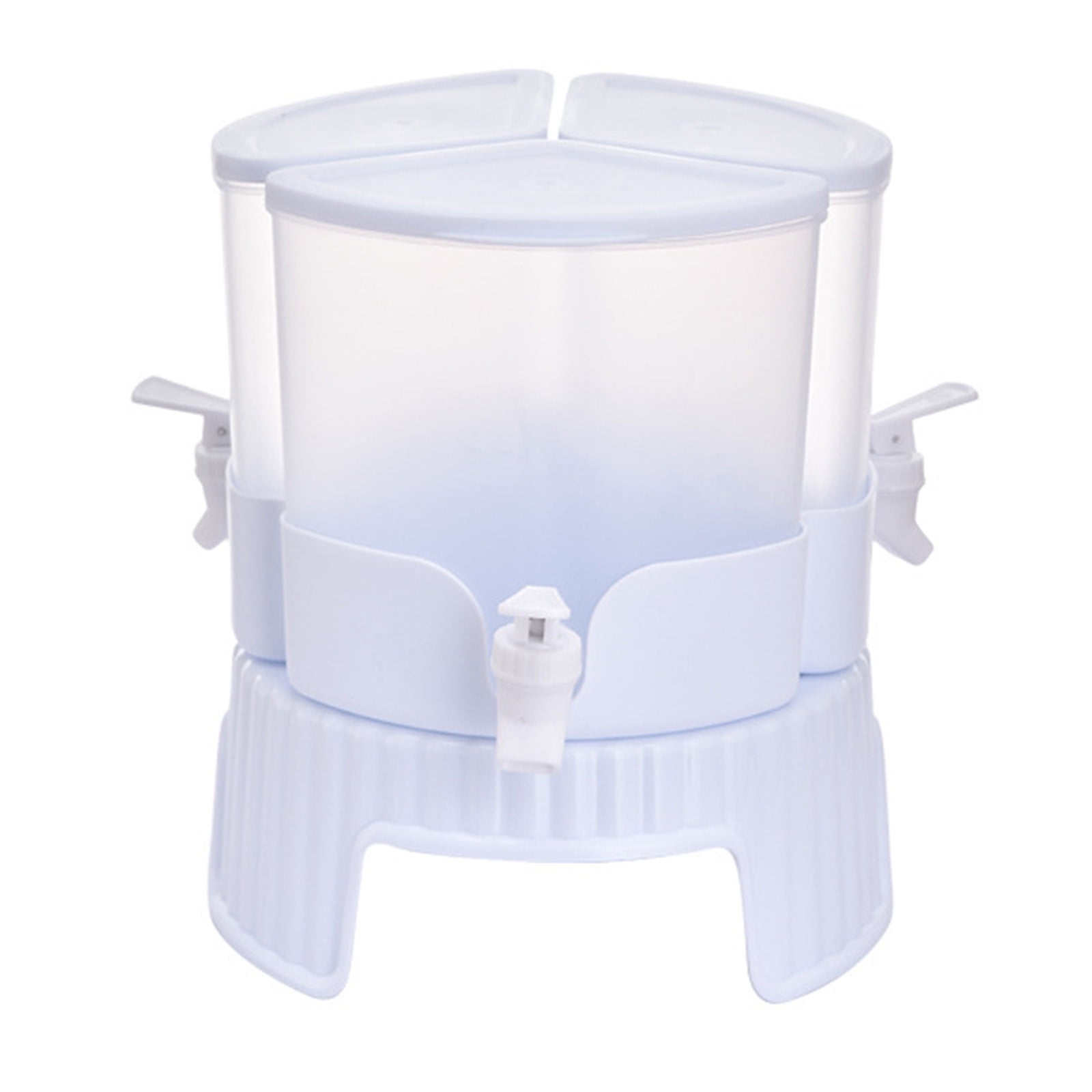 Mauxuk 3 Compartment Rotating Cold Water Kettle with Faucet, 5.2L ...