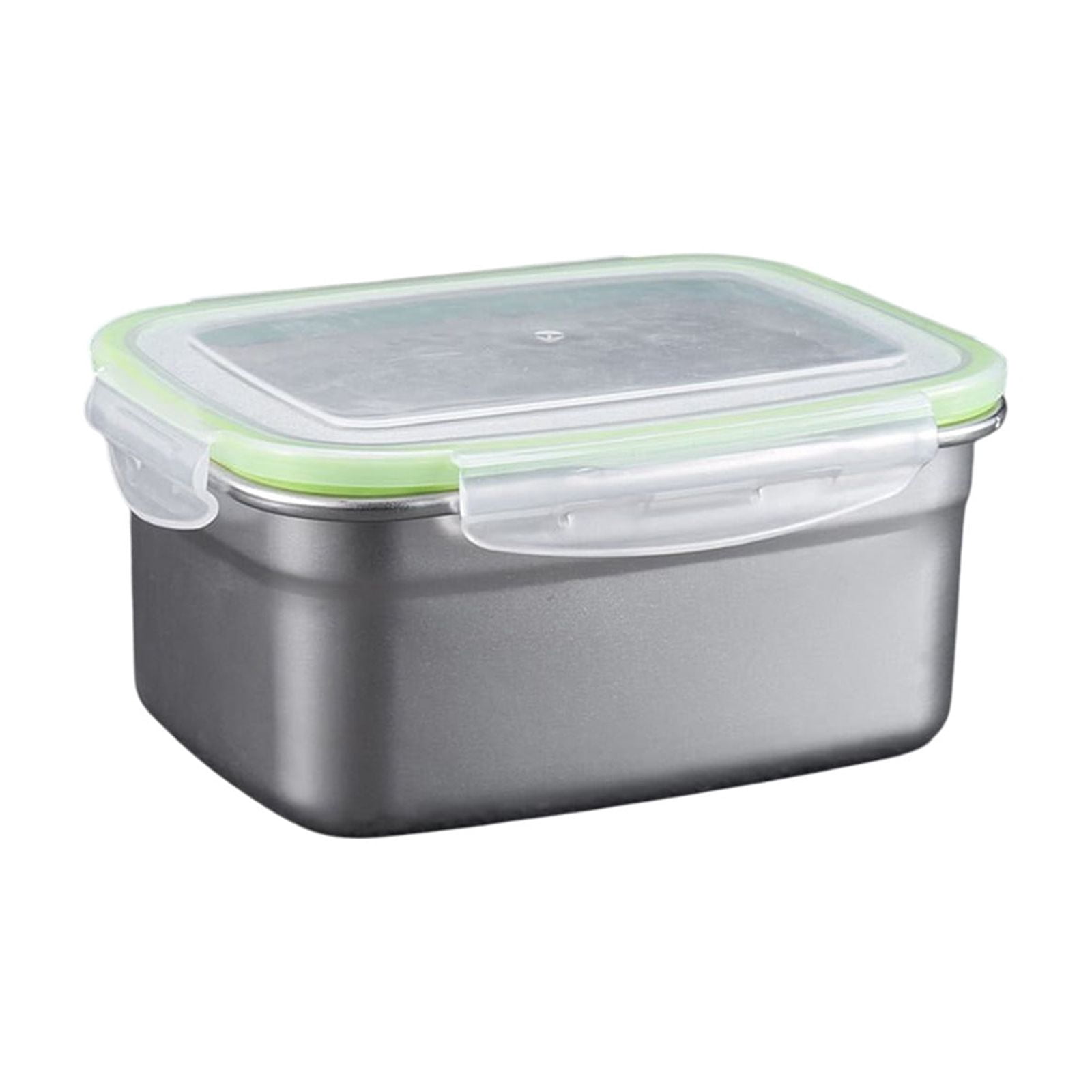 Mauxuk 304 Stainless Steel Refrigerator Sealed Box with Lid ...