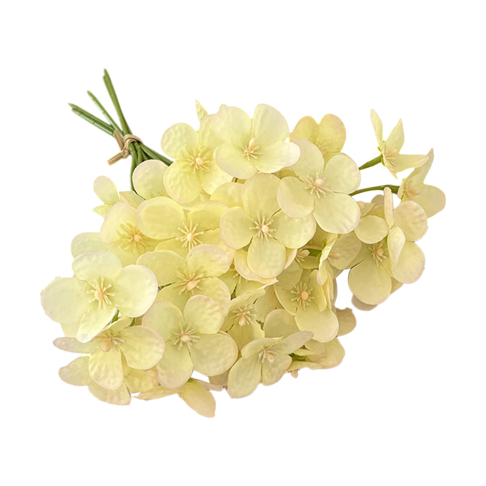 Mauxuk 5 Sticks Hydrangea Simulation Flowers, DIY Fake Flowers for ...