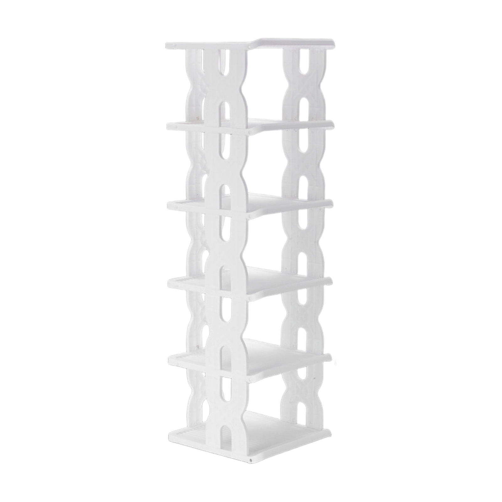 Mauxuk 6-Tier Shoe Rack Organizer Stackable Storage Shelf for Entryway ...