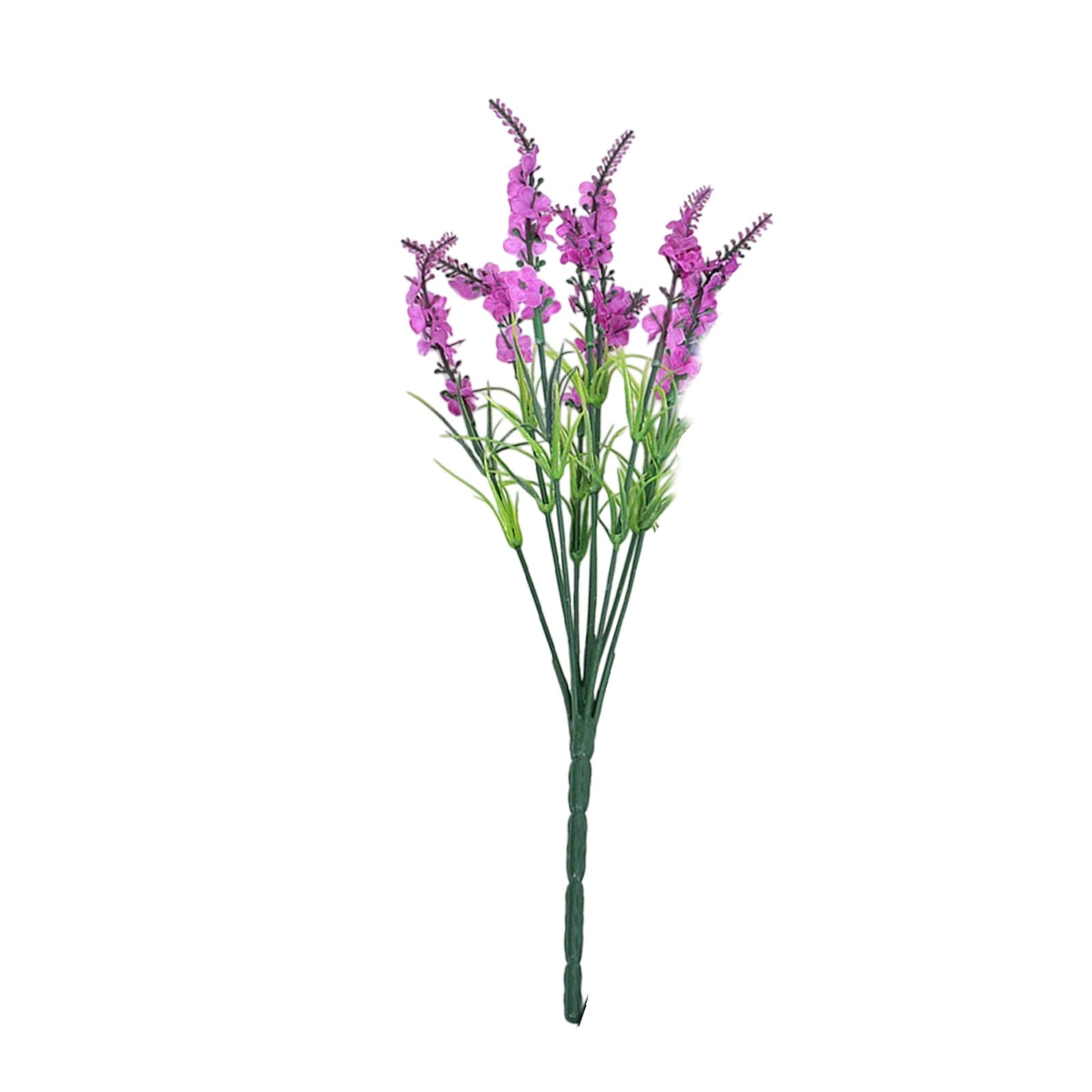 Mauxuk Artificial Lavender Stems - Realistic 16.5 Inch Faux Grass for ...