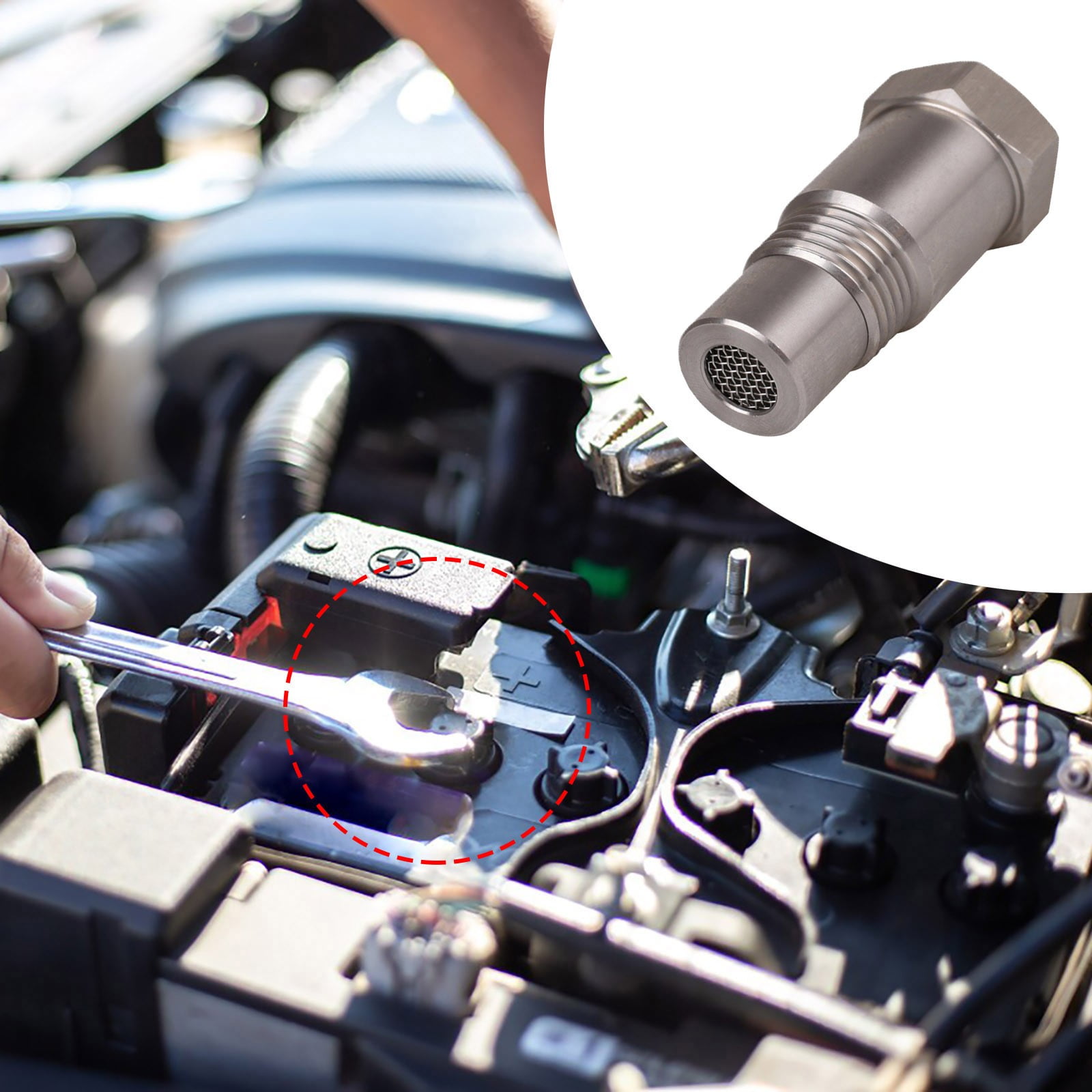 Mauxuk Auto Extension Adapter, Thread Fitting Connector for Car Repair ...