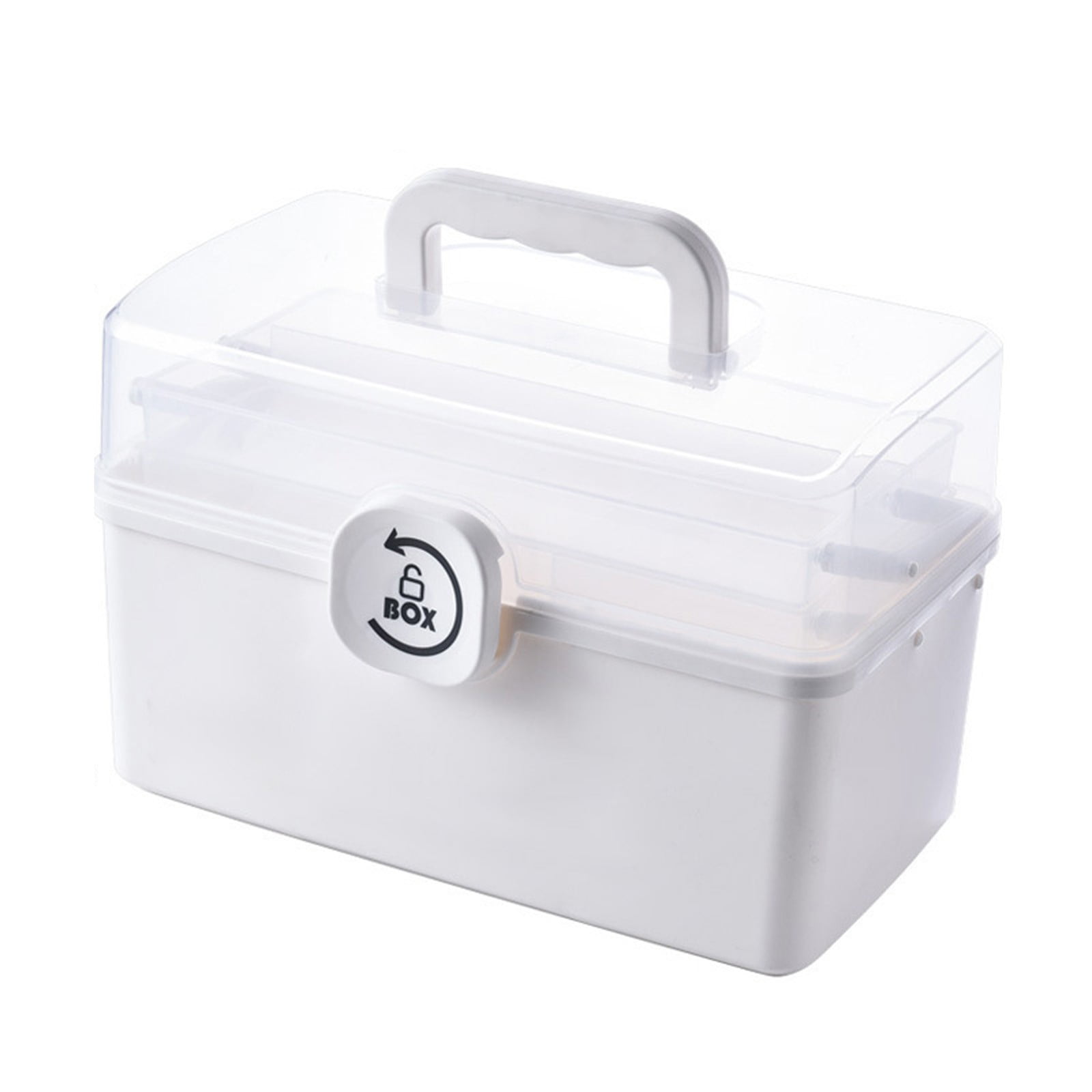 Mauxuk Home First Aid Kit Emergency Medicine Box with Large Capacity ...