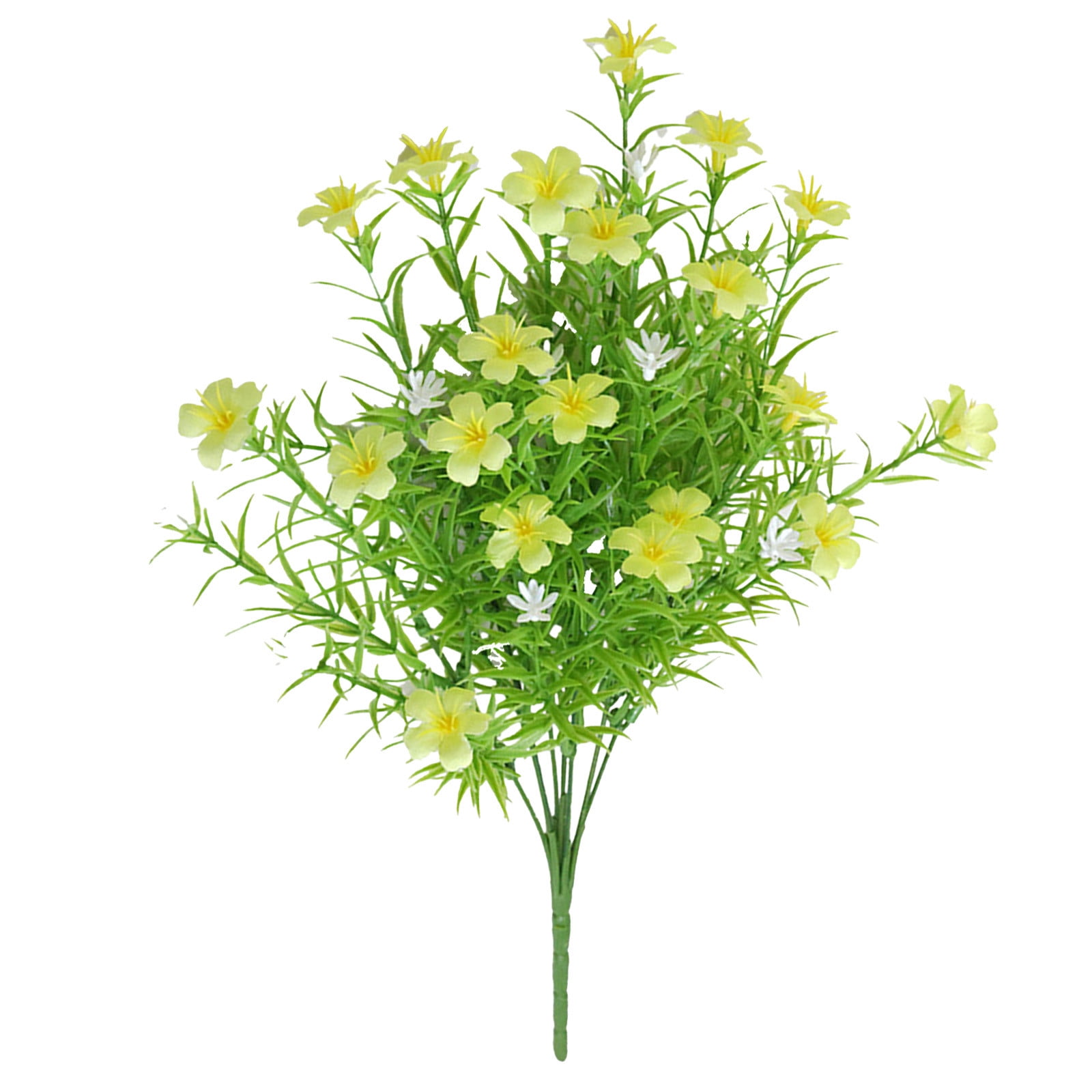 Mauxuk Lifelike Plastic Daisies & Jasmine - Realistic Fake Flowers for Wedding & Home Decor ...