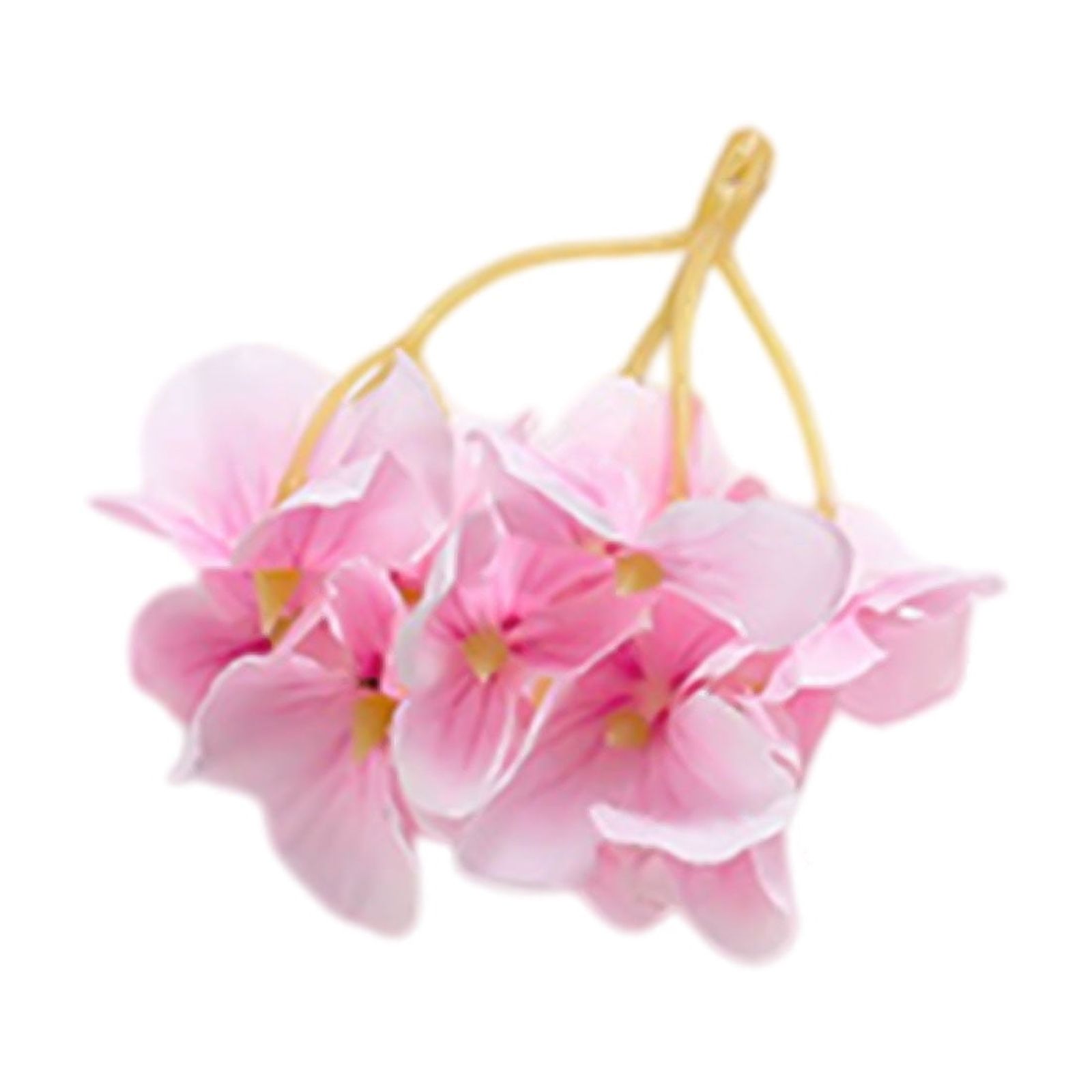 Mauxuk Lifelike Silk Flower Heads for DIY Decor - Realistic Plastic ...