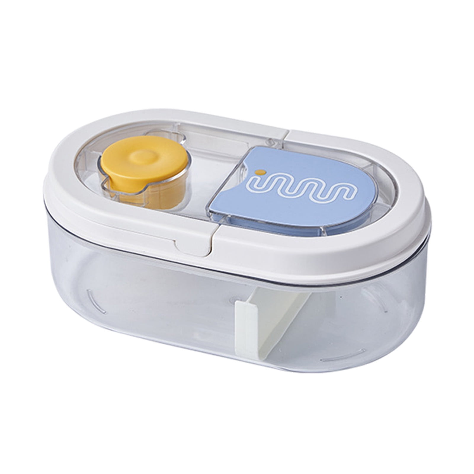 Mauxuk Microwave Lunch Box Bento Container with Dividers - Leakproof ...