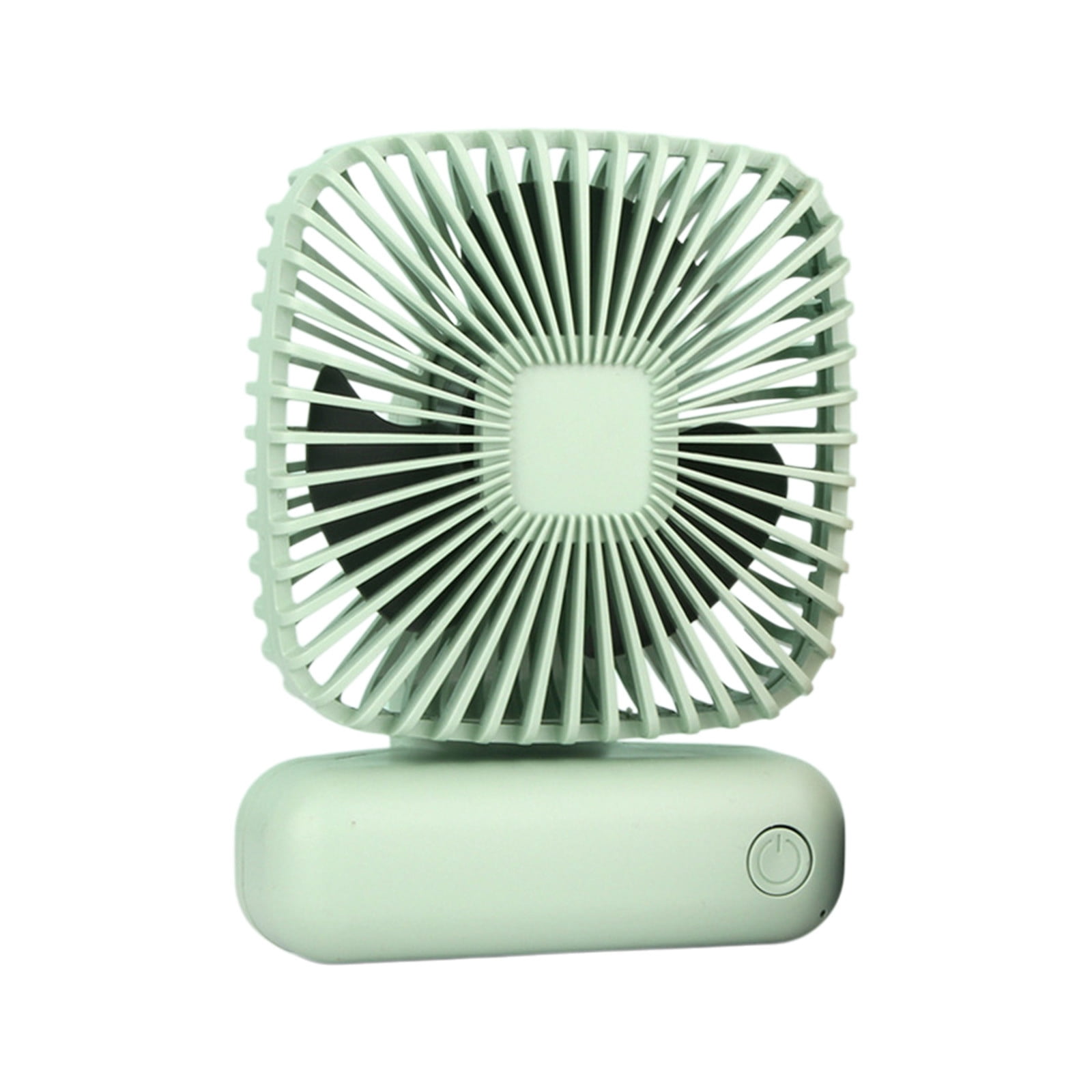Mauxuk Portable USB Desk Fan with Base, 3 Speed Adjustable, 800mAh ...