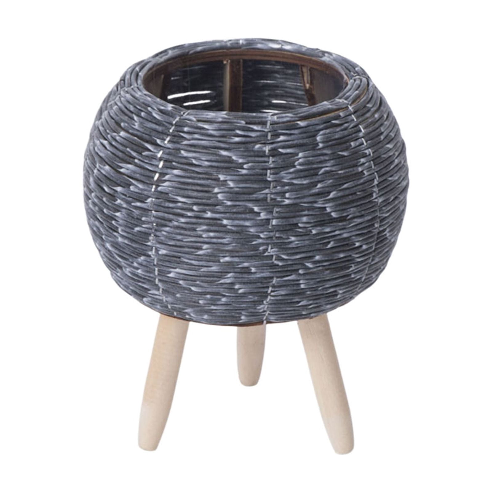 Mauxuk Premium Imitation Rattan Flower Pot - Lightweight Durable ...