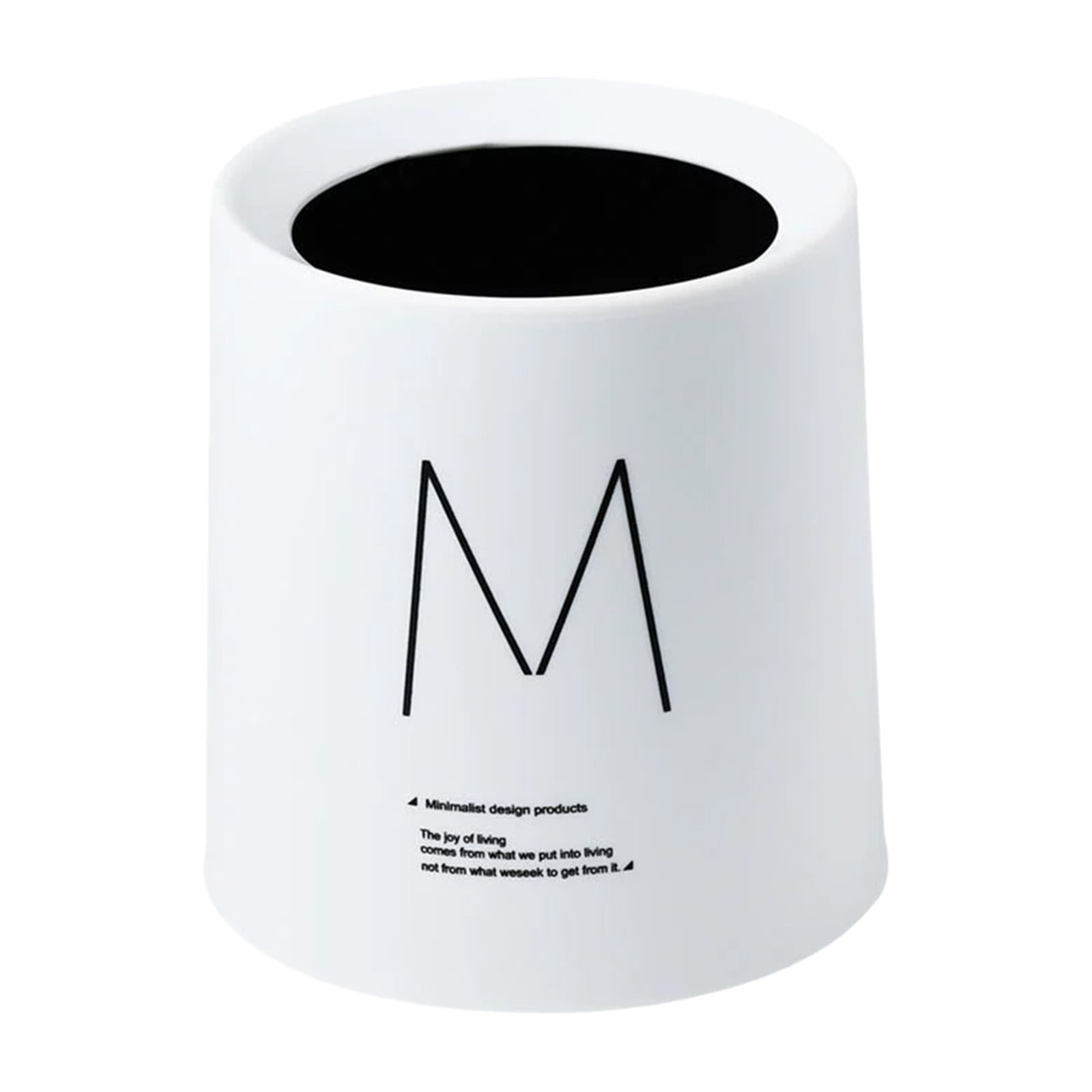 Mauxuk Scandinavian Square Mini Desktop Garbage Can - Compact Office ...