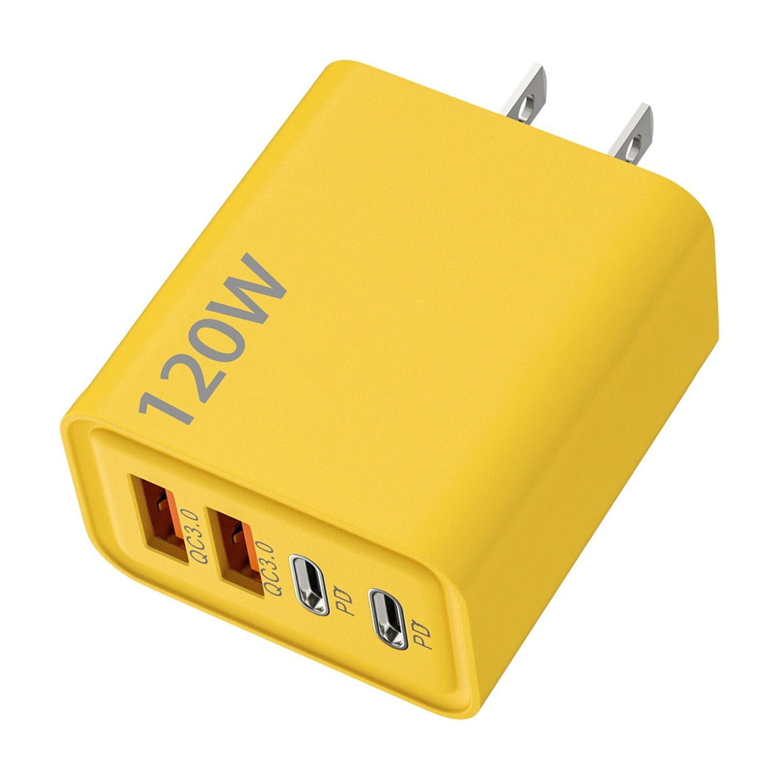 Mauxuk Smartphone Fast Charging Plug with Dual Type-C Ports, Multi-Port ...