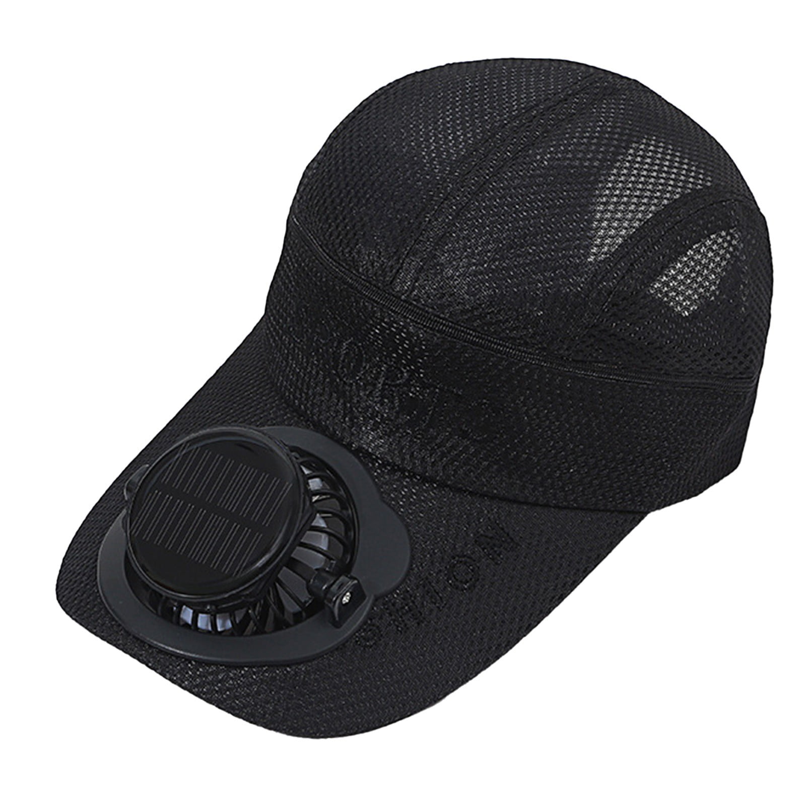 Mauxuk Solar Powered Fan Hat with USB Charging, 360° Rotatable Cooling ...