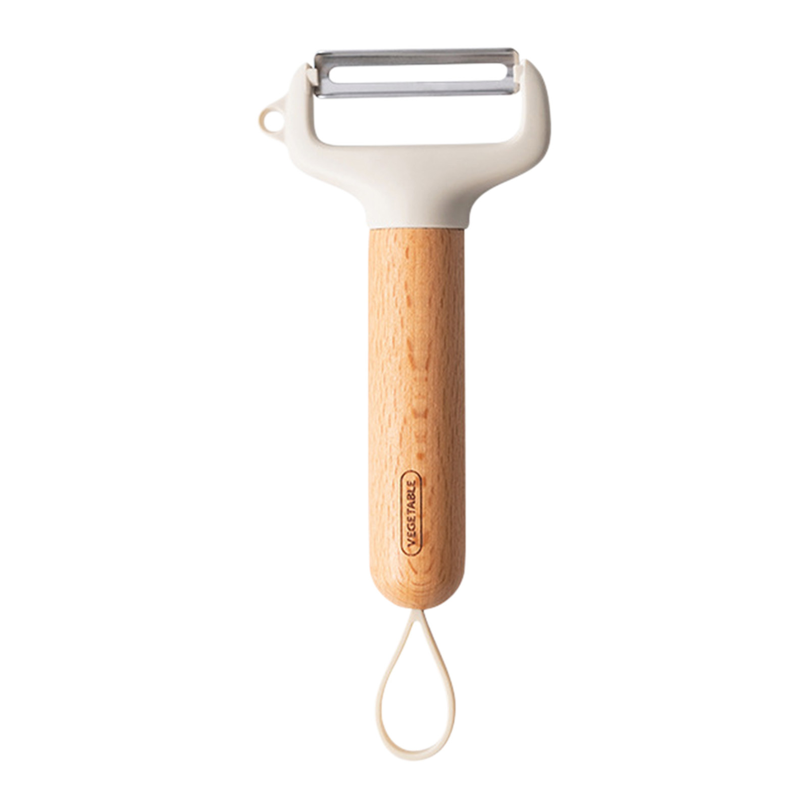 Mauxuk Stainless Steel Peeler with Removable Blade - Ergonomic ABS ...