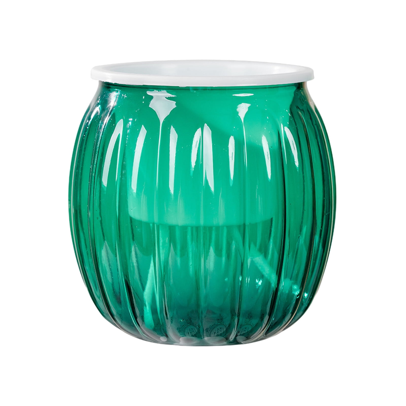 Mauxuk Transparent Hydroponic Plant Pot - Self-Watering Plastic Flower ...