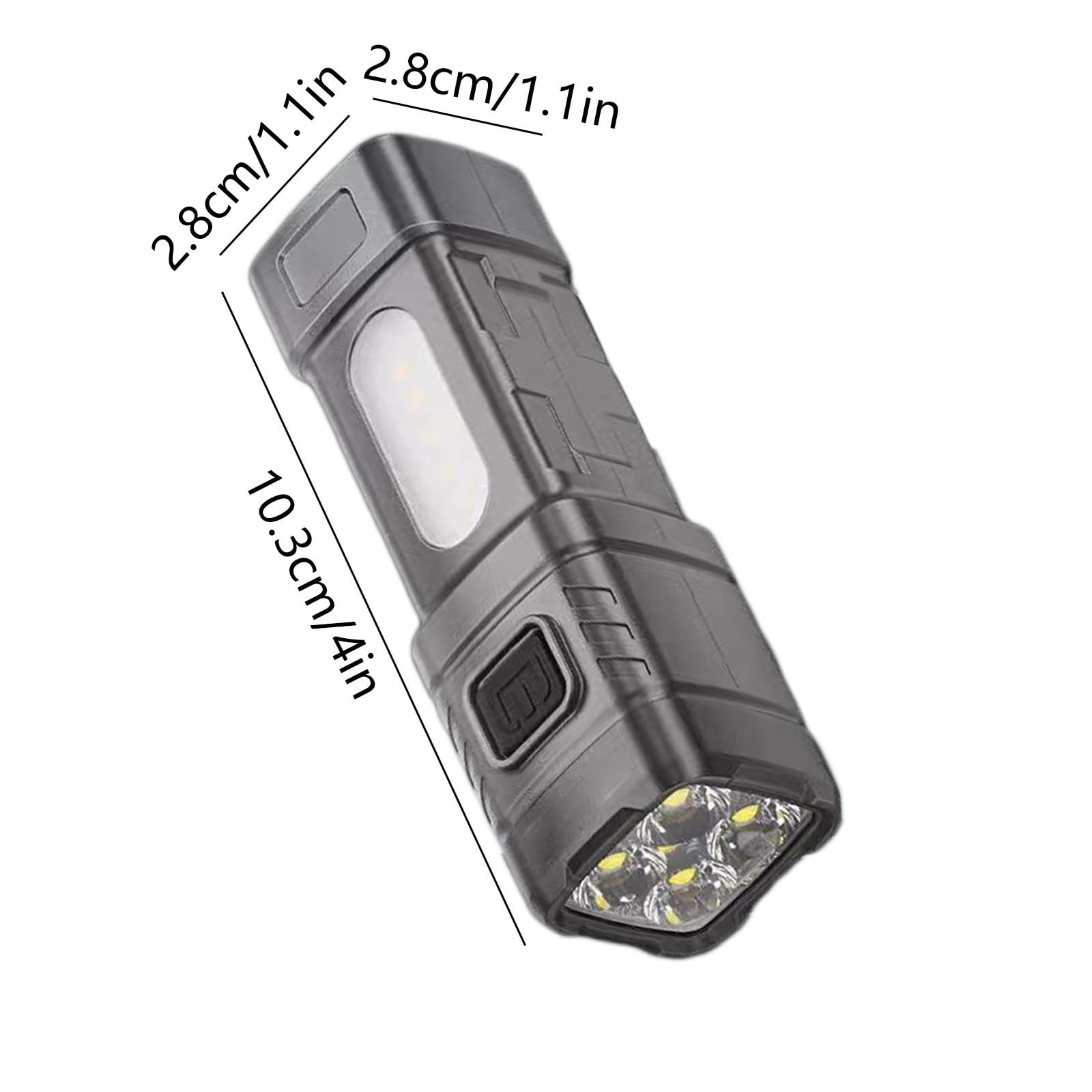 Mauxuk Ultra Bright LED Flashlight, 1500 Lumens COB Wide Beam, 4 Modes ...